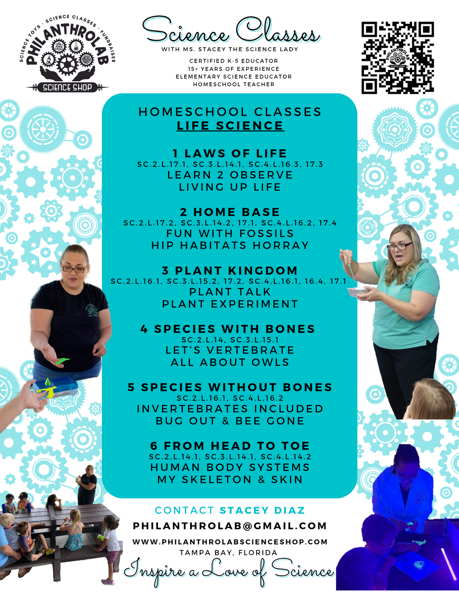 In Home Science Classes – Philanthrolab Science Shop